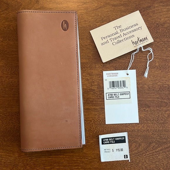 Hartmann | Accessories | Vintage Hartmann 470 Belt Card File | Poshmark